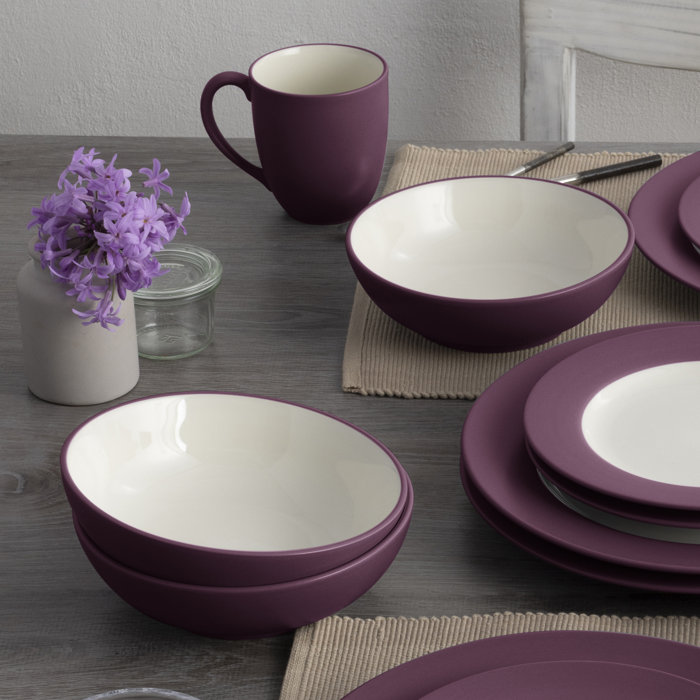 Noritake Colorwave 16-Piece Rim Dinnerware Set, Service for 4 & Reviews ... Noritake Colorwave 16-Piece Rim Dinnerware Set, Service for 4 & Reviews ...